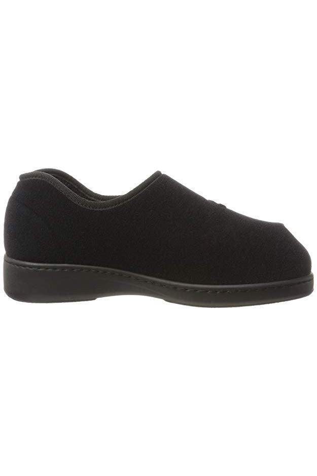 Adjustable Slippers for Women - Black | Lacy | Adaptive Shoes by Ovidi